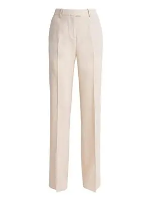 ETRO Wool Wide-Leg Trousers