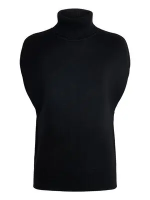 TOTEME Wool-blend Rollneck Sweater - Black