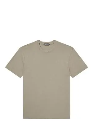 TOM FORD TOM FORD - Lyocell And Cotton-Blend T-Shirt - Men - Green 
