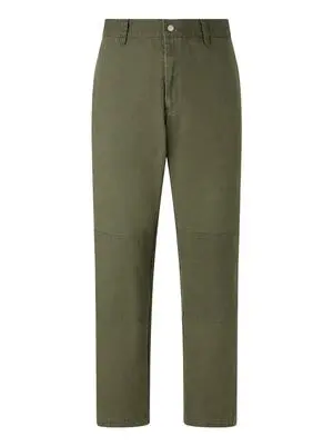 NEIGHBORHOOD Straight-leg Cotton-canvas Trousers - Green
