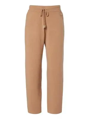 Moncler Wool And Cashmere Sweatpants - Beige