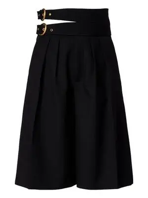 Chloé Virgin Wool Shorts - Black