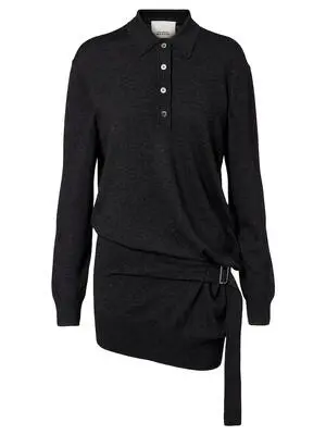 Isabel Marant Étoile Belted Polo Dress - Grey