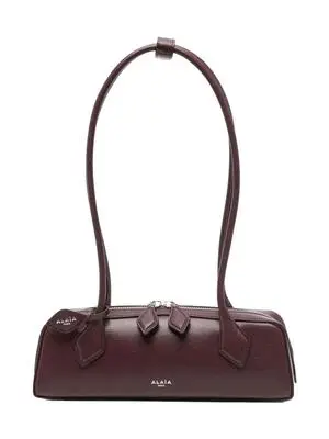 Alaïa Le Teckel Small Leather Shoulder Bag Red