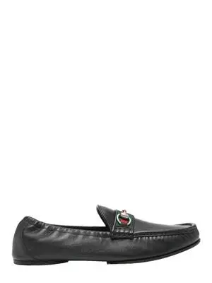 Gucci Horsebit 1953 Leather Loafers - Black