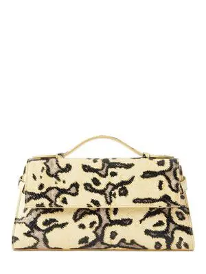 Proenza Schouler Tate Snake-effect Leather Tote - Animal Print