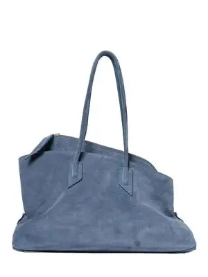 Attico The Attico Shoulder Bag Gnawed Blue