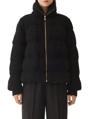 Fabiana Filippi Puff Jacket - Black