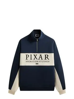 Kith X Disney For Pixar Animation Nelson Quarter Zip - Black