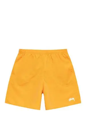 StÜssy Stock Elastic Waistband Water Short - Orange