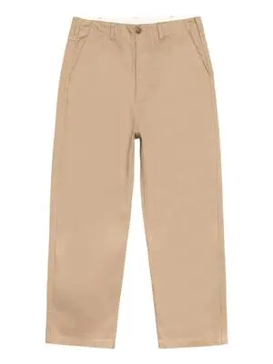 StÜssy Chino Wide Leg Trousers - Tan
