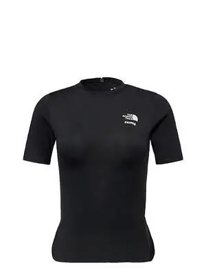 The North Face X Skims Refina Stretch-woven Top - Onyx