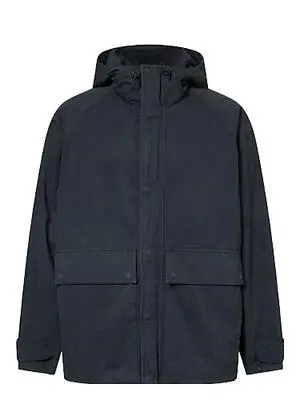 THE ROW Hooded Cotton Jacket - Dark Charcoal