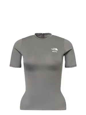 The North Face X Skims Refina Stretch-woven Top - Gunmetal