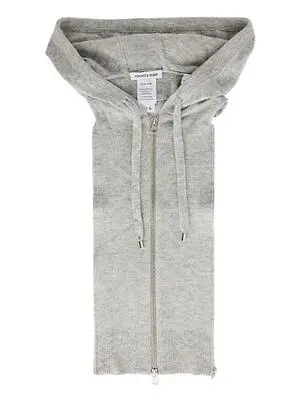 Veronica Beard Drawstring-hood Wool-and-cashmere Dickey - Grey