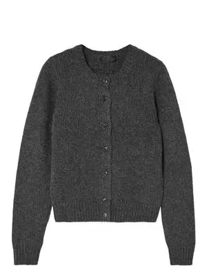 NILI LOTAN Saskia Cashmere Cardigan - Gray