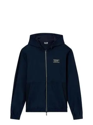 Emporio Armani Zip-up Sweatshirt - Navy
