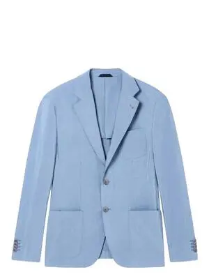 Giorgio Armani Upton Line Single-breasted Jacket - Blue