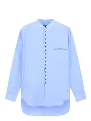 Giorgio Armani Linen Shirt - Purple