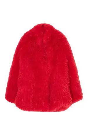 Giorgio Armani Cashmere Fur Blouson - Red