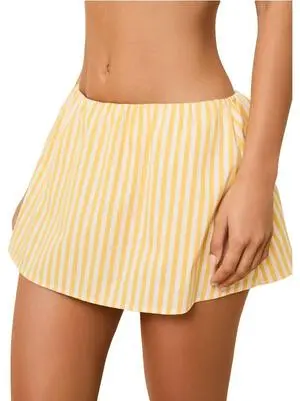 Solid & Striped Brinley Mini Skirt - Stripe