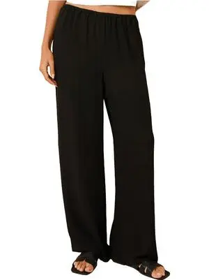 Solid & Striped Monaco Drape Pant - Black