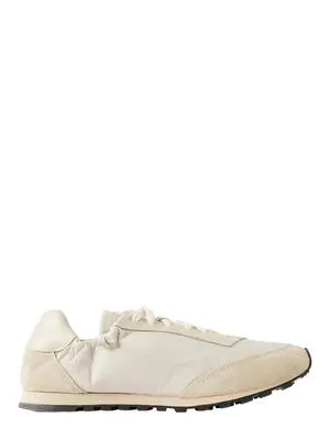 Le Monde Beryl Slim Runner Shell Sneakers - Ivory