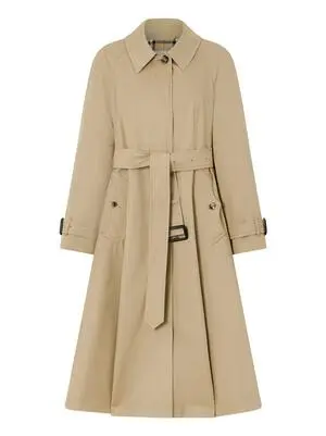 Burberry Ellingham Belted Cotton-gabardine Trench Coat - Neutrals