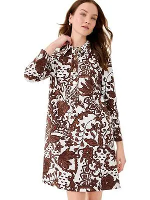 Lilly Pulitzer® Gabi Dress - Beachcomber Brown Spicy Socialite