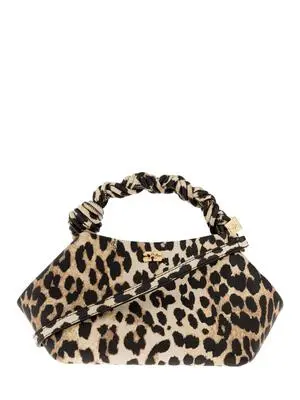 GANNI Eco Leather Handbag - Beige