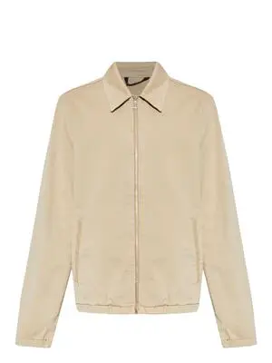 Paul Smith Cotton Jacket With Collar - Beige