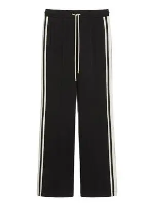 Max Mara Cotton Jersey Trousers - Black