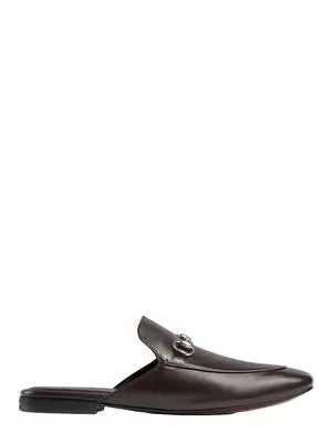Gucci Mule With Horsebit - Brown