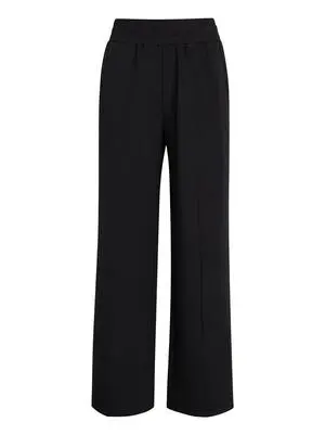 Varley Wide-leg Stretch-jersey Sweatpants - Black