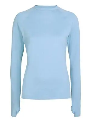 Varley Stretch-jersey Top - Light Blue