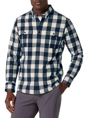 Mizzen+main Upstate Flannel Shirt - Blue