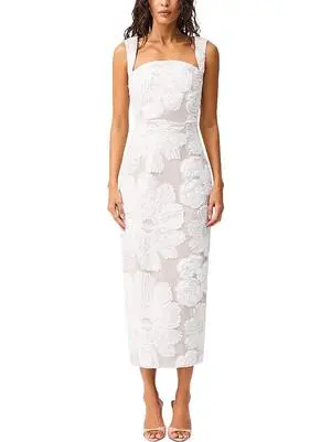 ELLIATT Roxana Midi Dress - Ivory