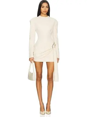 Lioness Long Sleeve Mini Dress - Eggnog