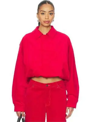 Lioness Kenny Bomber Jacket - Crimson