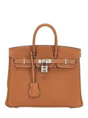 FWRD RENEW Hermes Togo Birkin 25 Handbag - Gold