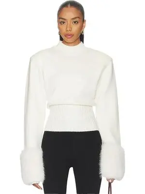 Ronny Kobo Jenner Knit Top - Ivory