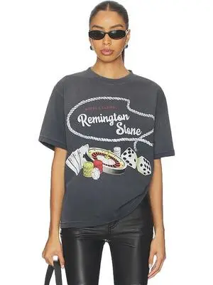 REMINGTON STONE Casino Tee - Navy