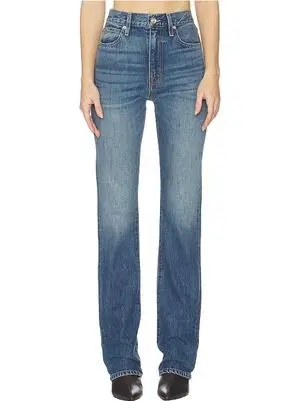 SLVRLAKE Jade High Rise Slim Boot Jeans - Endless Highway Blue