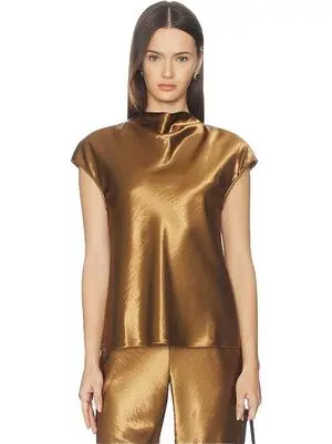 Rails Loretta Metallic Top - Ginger