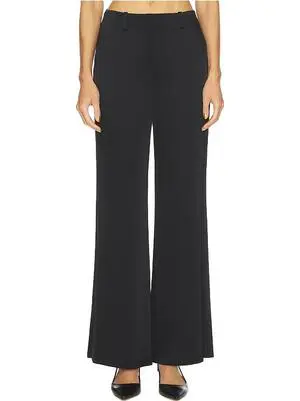 Theory Fluid Satin Pant - Black