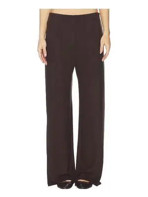 LESET Lauren Pocket Pant - Chocolate