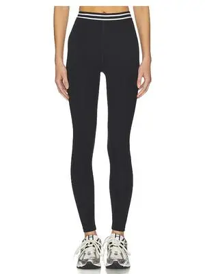 Splits59 Bailey High Waist Active Rib 7/8 Legging - Black