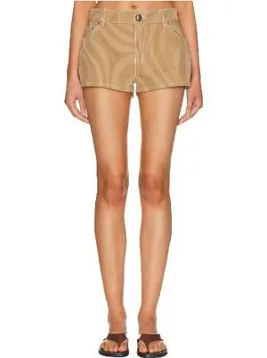 Emilio Pucci Mini Short - Sabbia