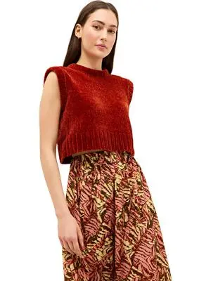 MARIE OLIVER Presley Shell - Nutmeg