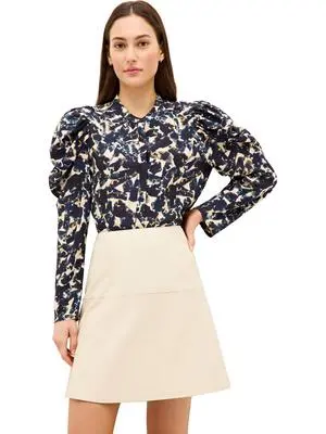 MARIE OLIVER Tysen Printed Blouse - Pyrite